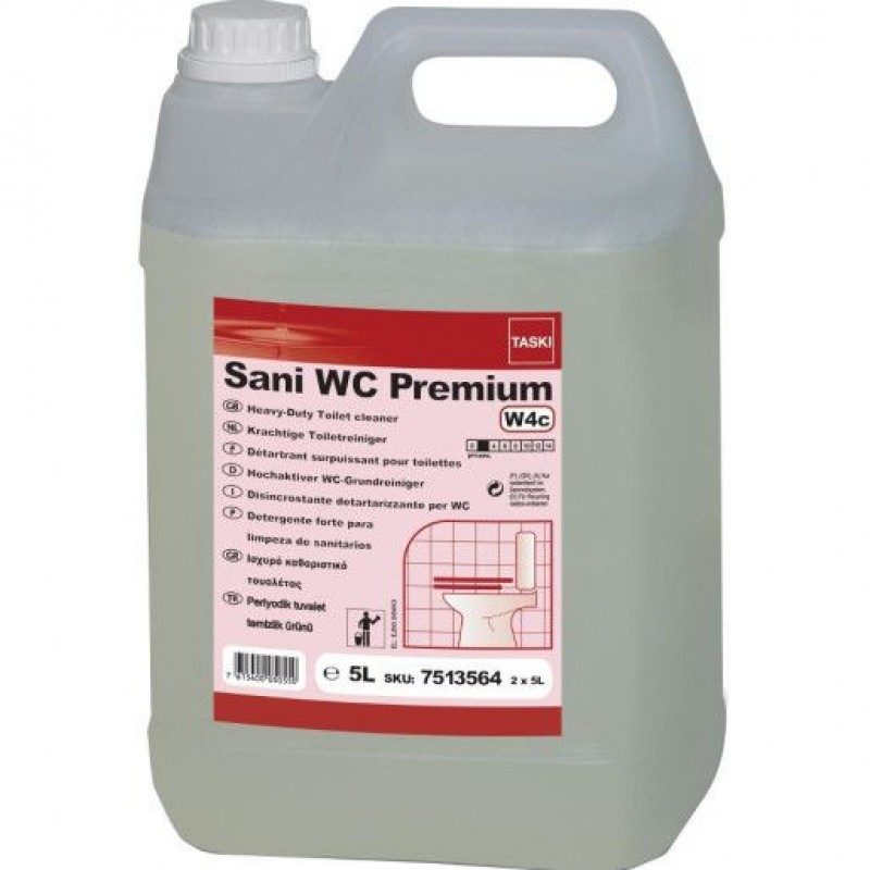 TASKI Sani WC Premium,detergent decapant profesional pentru toalete,5L ...