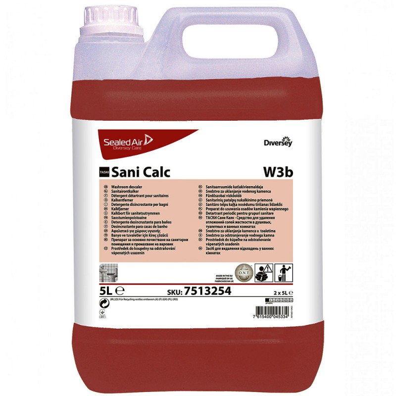 Detartrant Profesional Concentrat pentru Baie Taski Sani Calc 5L - | B ...